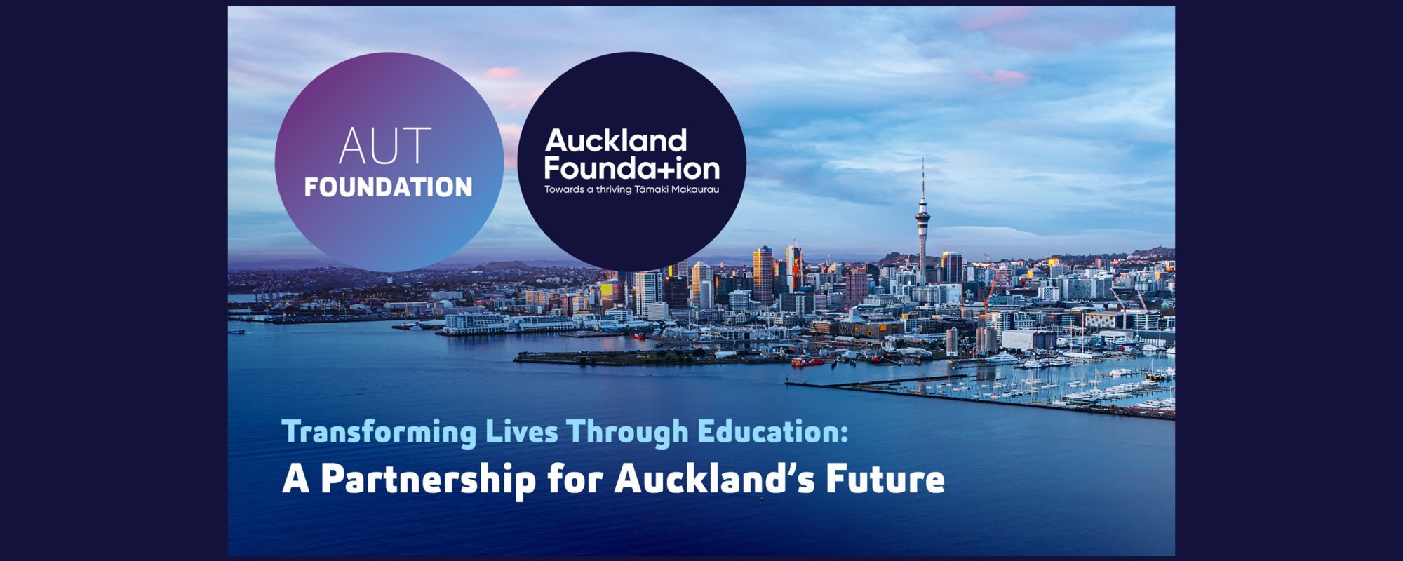 Auckland Foundation & AUT Foundation Partnership Event